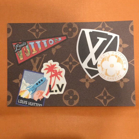 Louis Vuitton | Other | Louis Vuitton Postcards Stickers | Poshmark